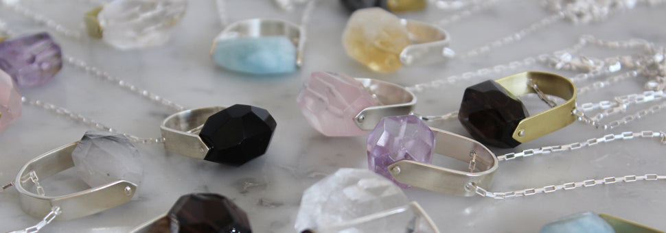 Contemporary gemstone jewellery, handmade in N.Z - Elemental Jewellery ...